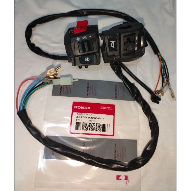 Honda Tmx Alpha Motorcycle Handle Switch Tmx 125(LEFT&RIGHT) | Shopee ...