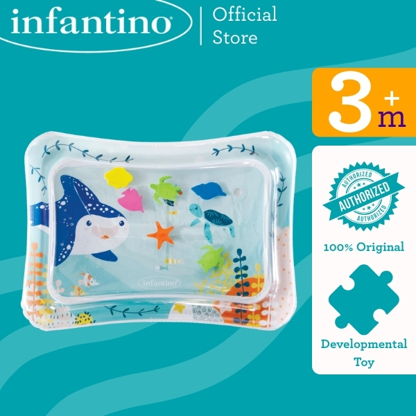 Infantino Jumbo Pat & Play Water Mat (Ocean) | Sensory Developmental ...