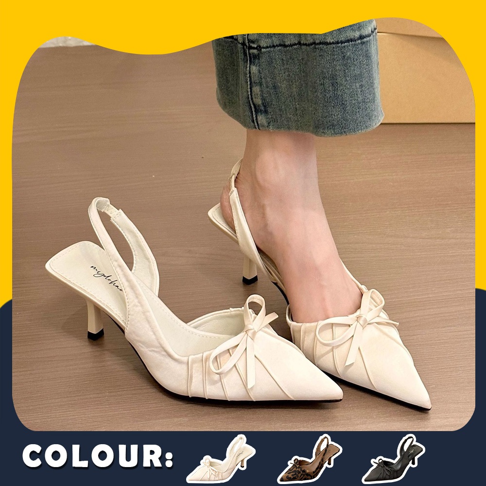 7CM Pointed Toe Elegant Stiletto High Heels Wedding Sandals For Women ...