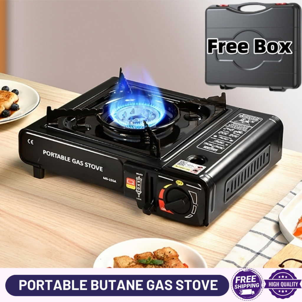 Portable Butane Gas Stove | Mini Outdoor Camping Gasul Stove ...