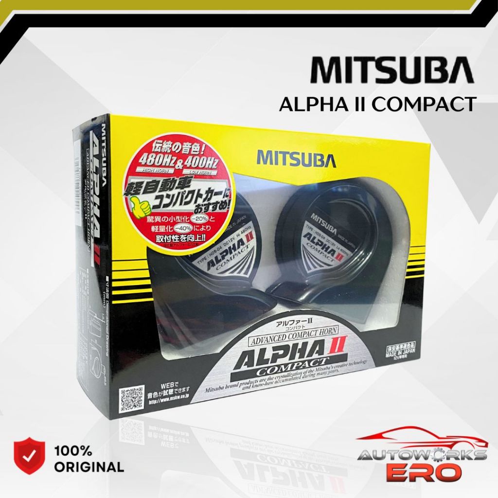 Mitsuba ALPHA II Compact Horn (green) | Shopee Philippines