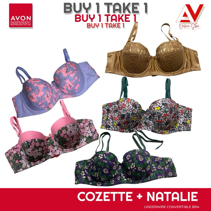 Cozette AVON Underwire Convertible Strapless Classic Bra | Shopee ...