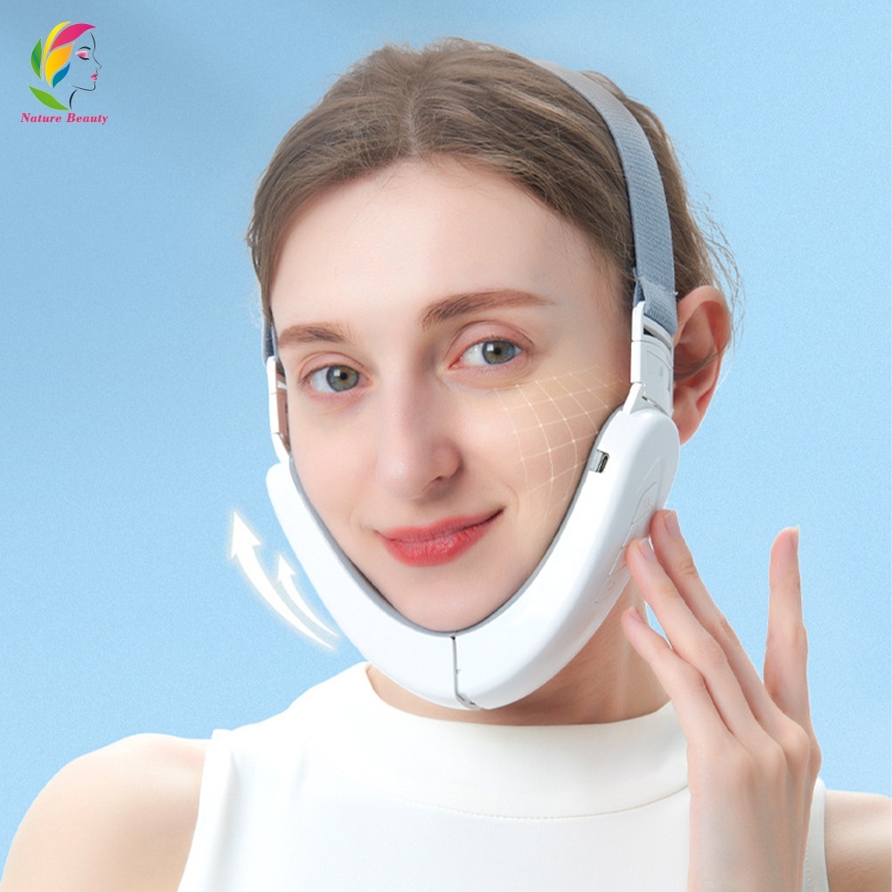 V Face Massager Slimming Face Lifting Device Double Chin Remover Face ...