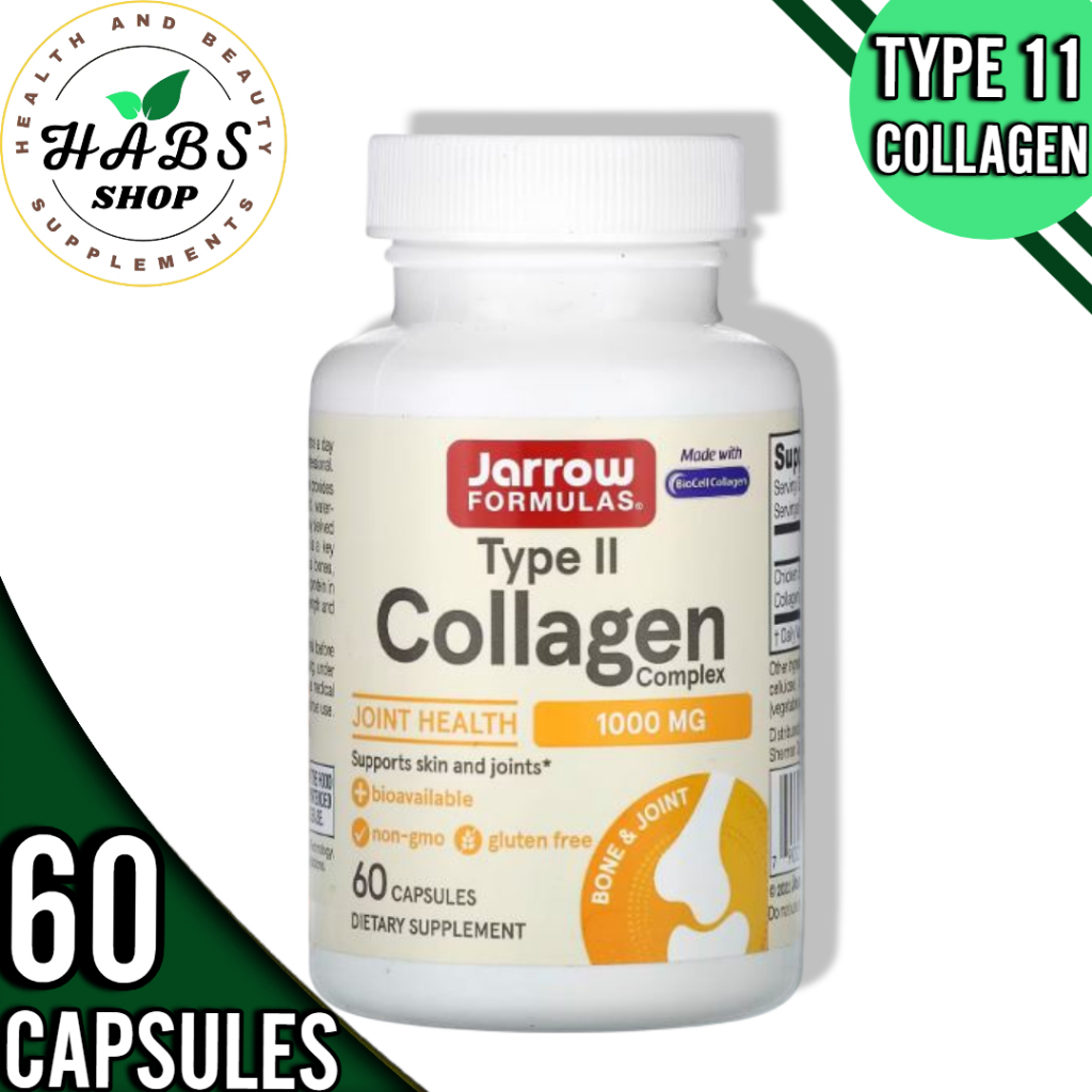 Jarrow Formulas, Type II Collagen Complex, 1,000 mg , 60 Capsules (500 ...