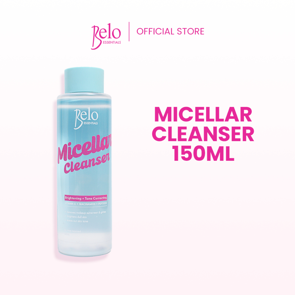 Belo Essentials Micellar Cleanser 150mL | Shopee Philippines