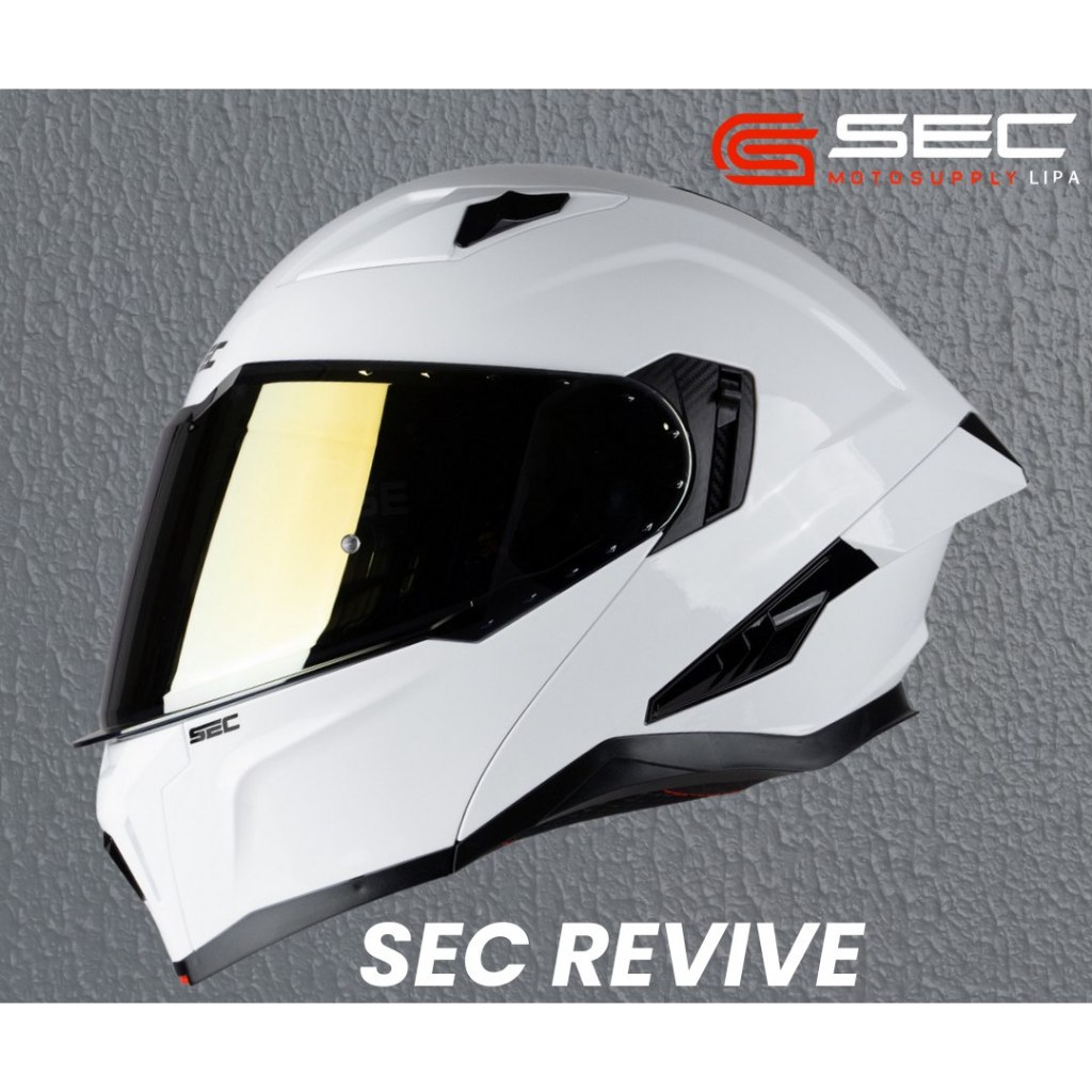 Sec Revive-2024 Solid V1 Modular Helmet dual visor | Shopee Philippines