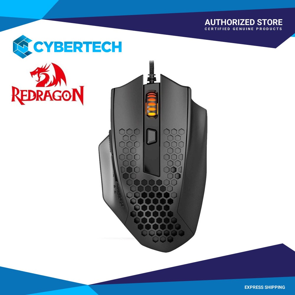Redragon M722 Bomber Lightweight Honeycomb Gaming Mouse | Shopee ...