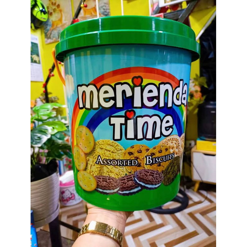 1.5 kg. Merienda Time Assorted Biscuits ORIGINAL | Shopee Philippines