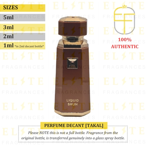 DECANT Fragrance World Liquid Brun (PDM Althair alternative) | Shopee ...