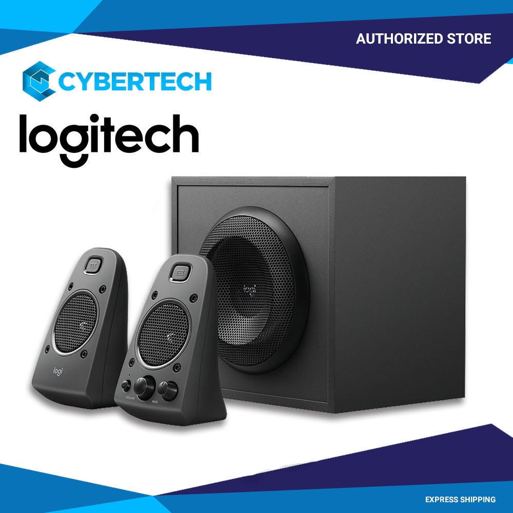 Logitech Z625 THX Certified Computer 2.1 Gaming Speaker System with ...