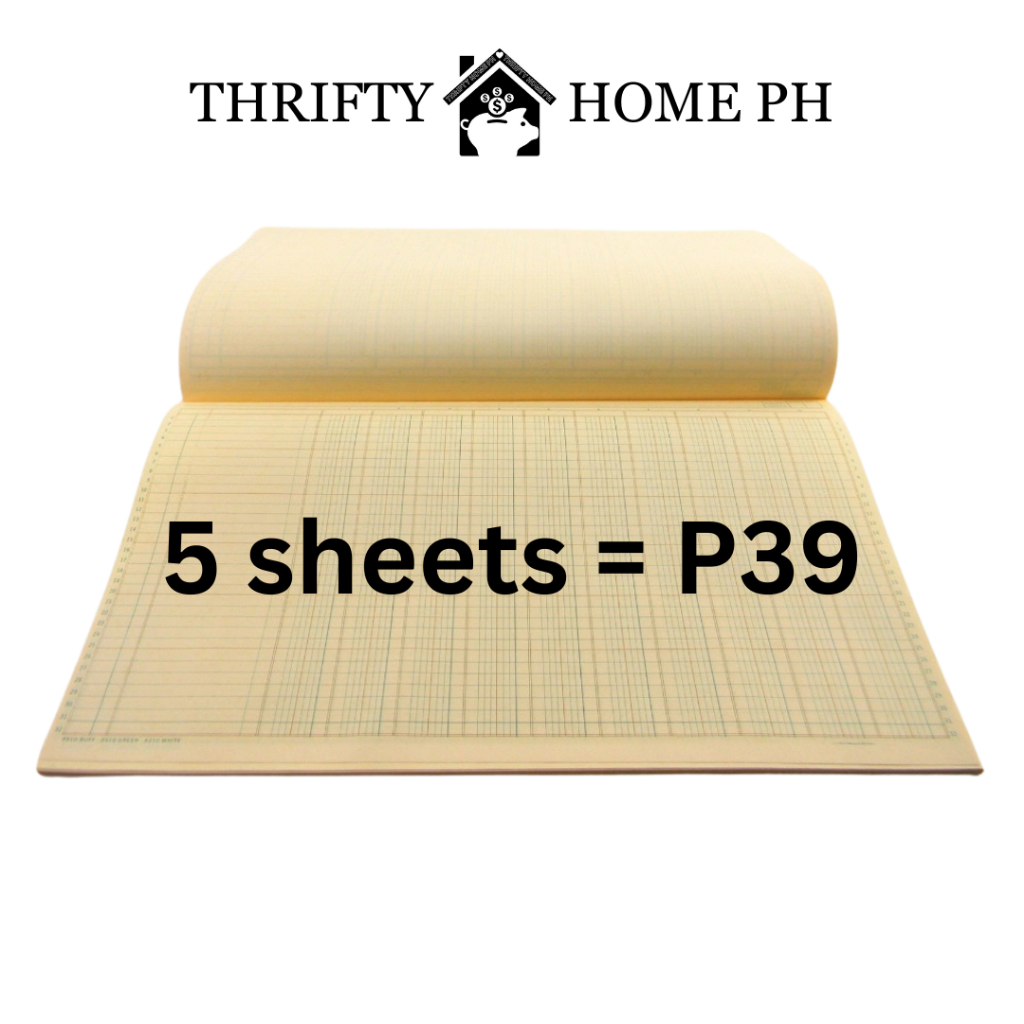 10, 12, and 14 Columns Accounting Worksheet/Columnar Pad (SOLD PER 5 ...
