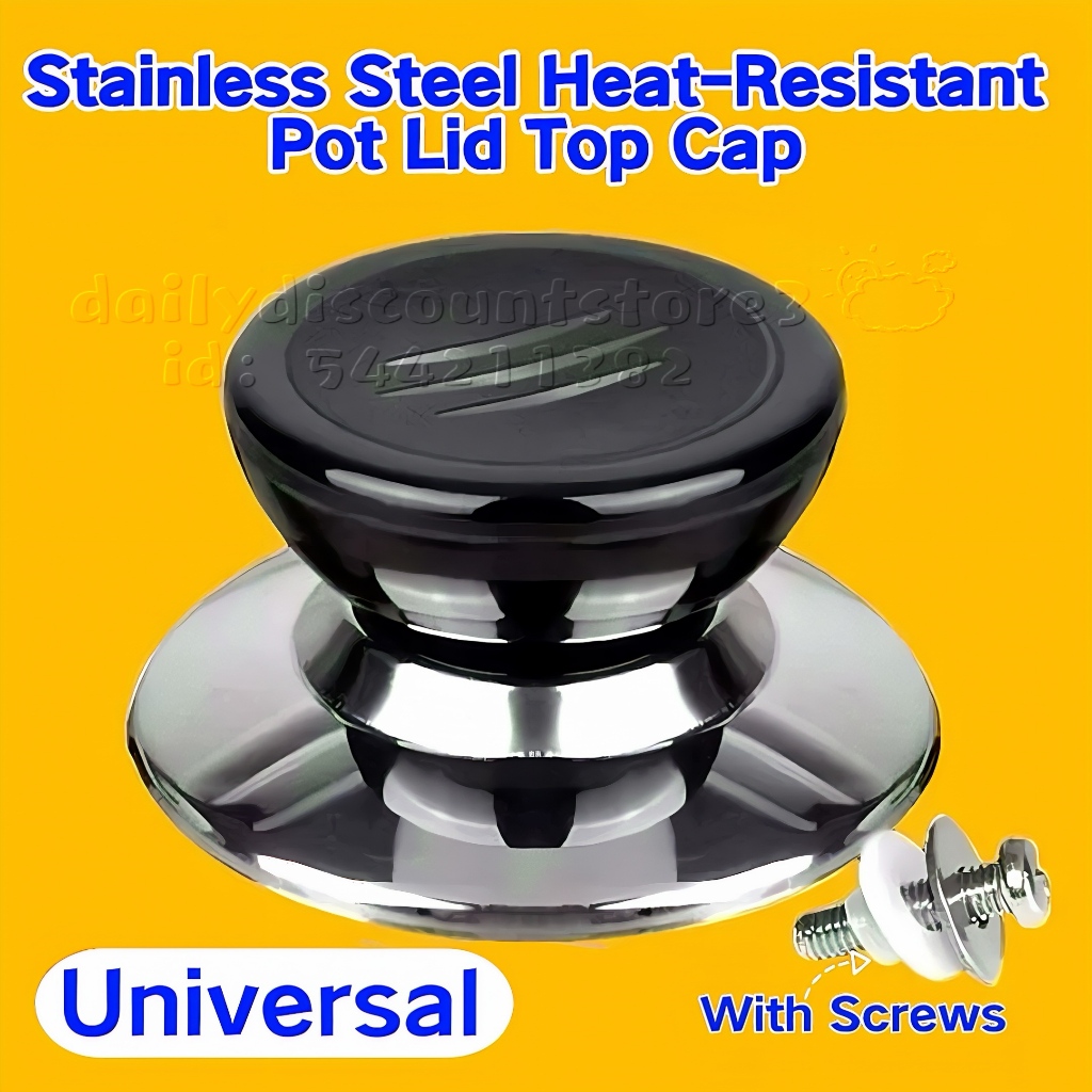Universal Pot Lid Replacement Grip Pot Lid Handle Grip Cookware Pot Lid ...