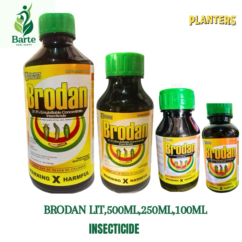 Brodan 31.5% Emulsifiable Concentrate Insecticide Liter,500ml,250ml ...