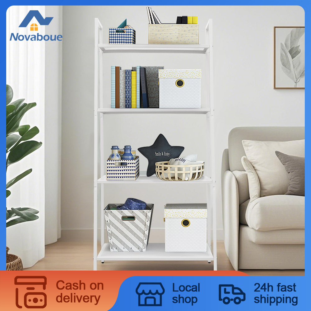 2-5 Tier Display Rack Trapezoid Storage Shelf Organizer Nordic Narrow ...