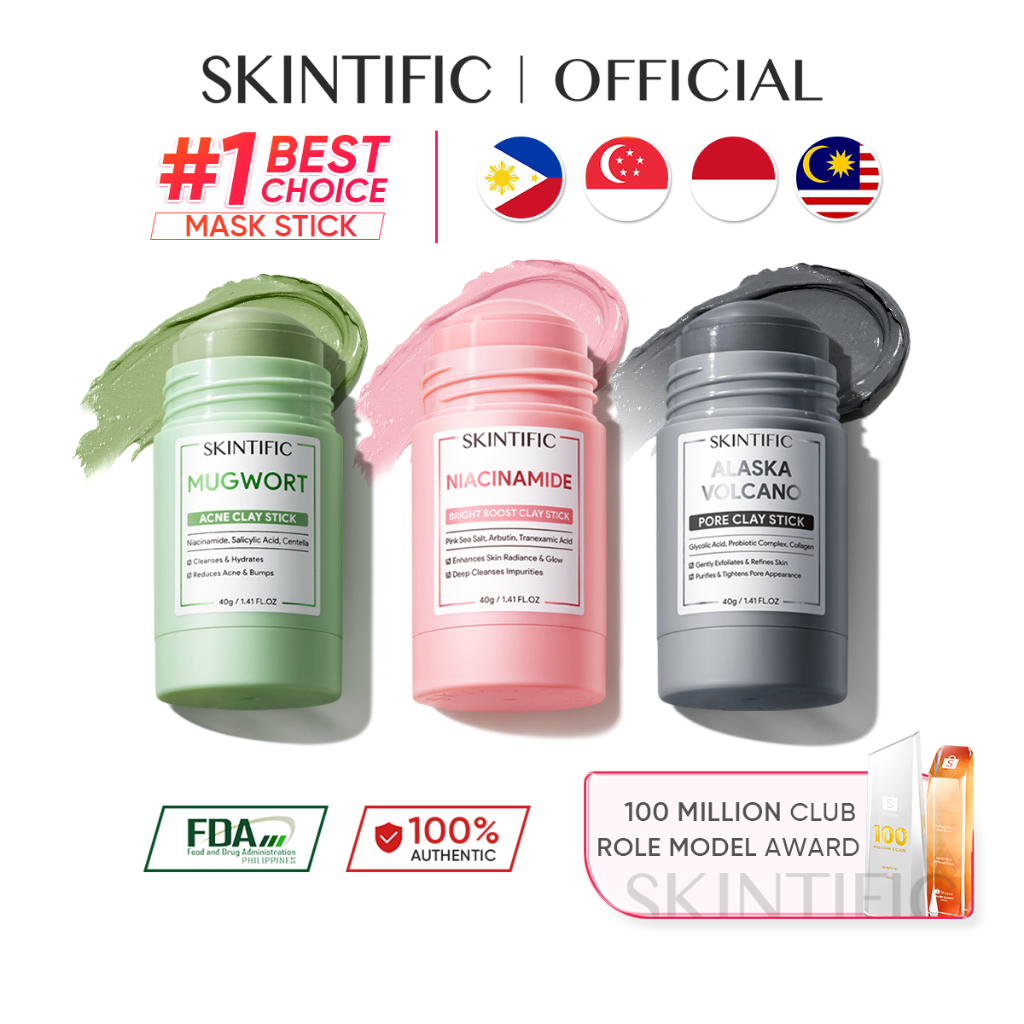 【TOP】SKINTIFIC Alaska Volcano Pore Clay Mask Stick Anti blackhead ...