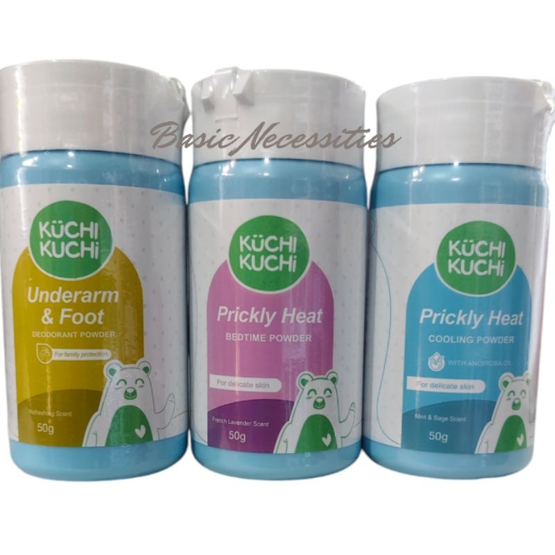 Kuchi Kuchi Prickly Heat Powder 50 & 100g | Shopee Philippines
