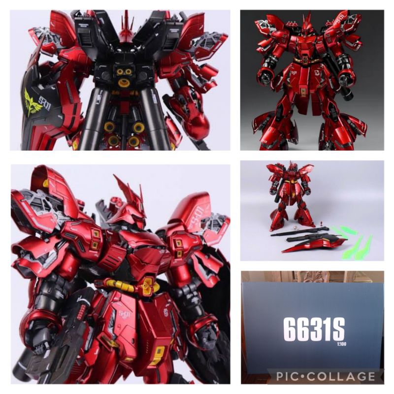 Daban Sazabi Metallic Ver. Ka MG Master Grade 1/100 Gundam mecha robot ...