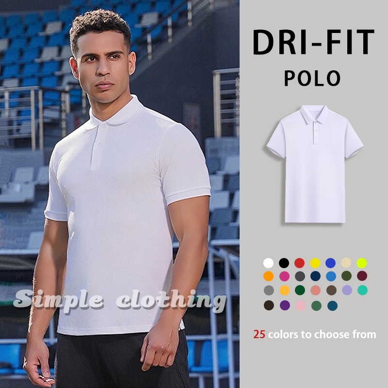 Simple Clothing DRI-FIT polo shirt unisex motion elasticity breathable ...