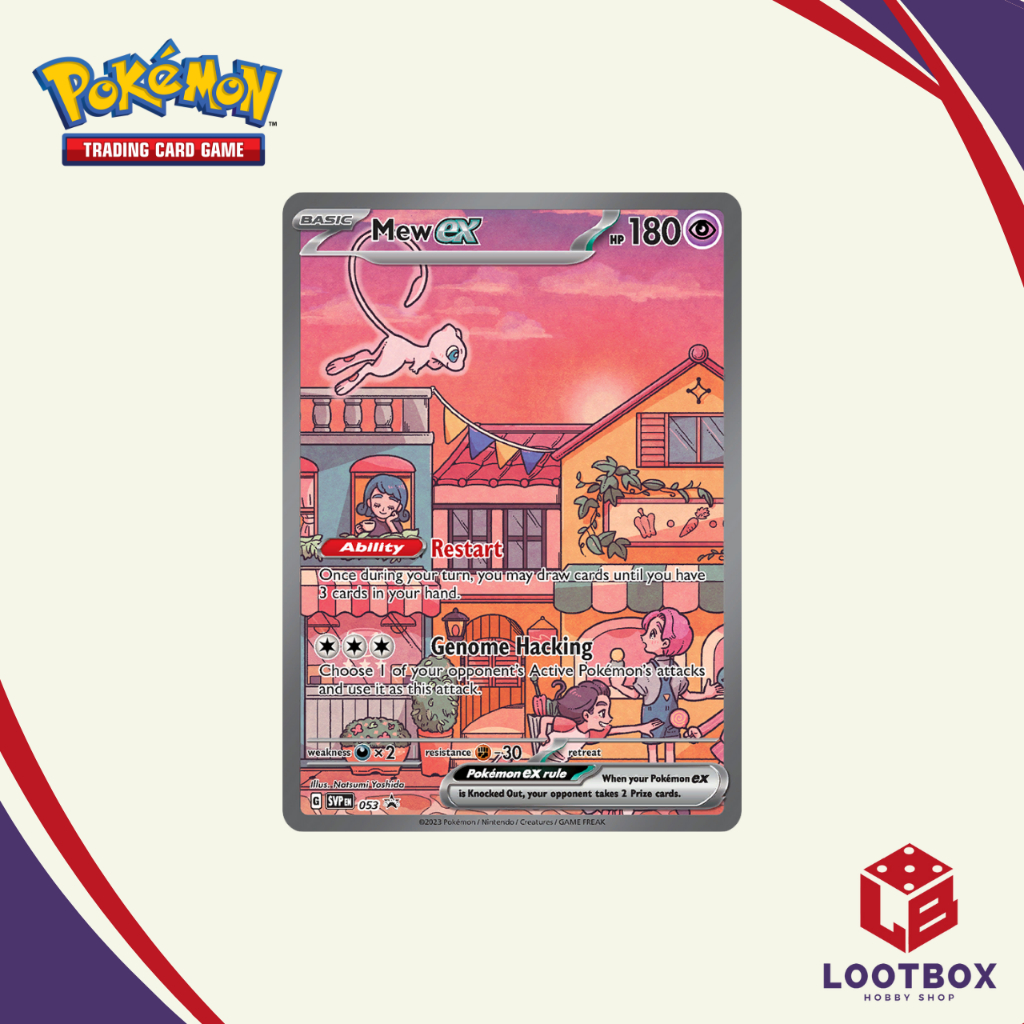 Pokemon Card Game: Mew ex (Promo) - Scarlet and Violet Promos | Shopee ...