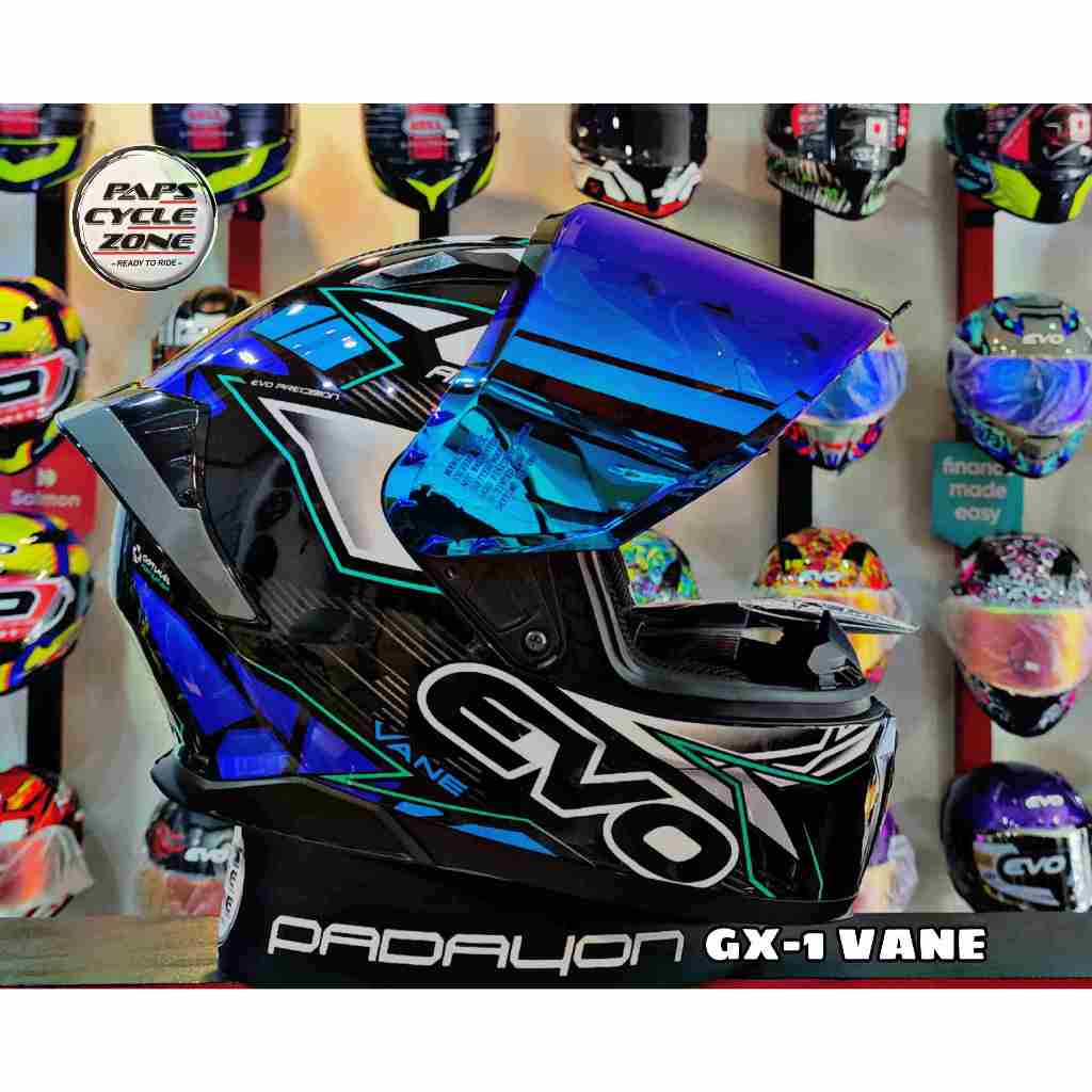 EVO GX-1 VANE FULLFACE HELMET | Shopee Philippines