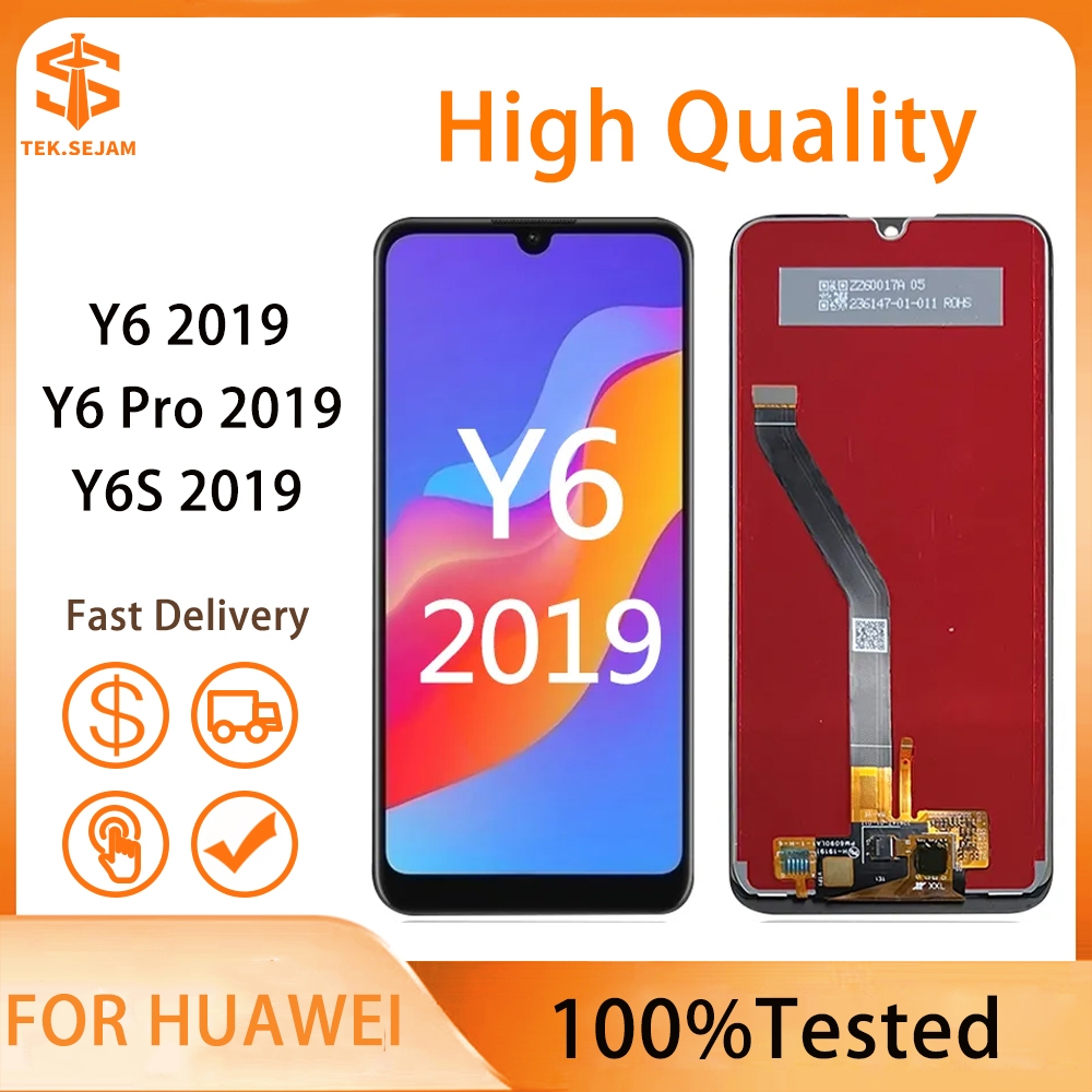 Original LCD For HUAWEI Y6 Y6S Y6 Pro 2019 LCD Display Touch Screen ...