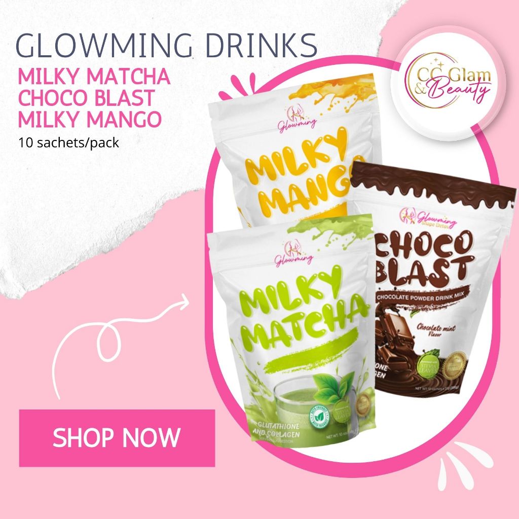 Cris Cosmetics Glowming Shape Detox MILKY MATCHA, CHOCO BLAST , MILKY ...
