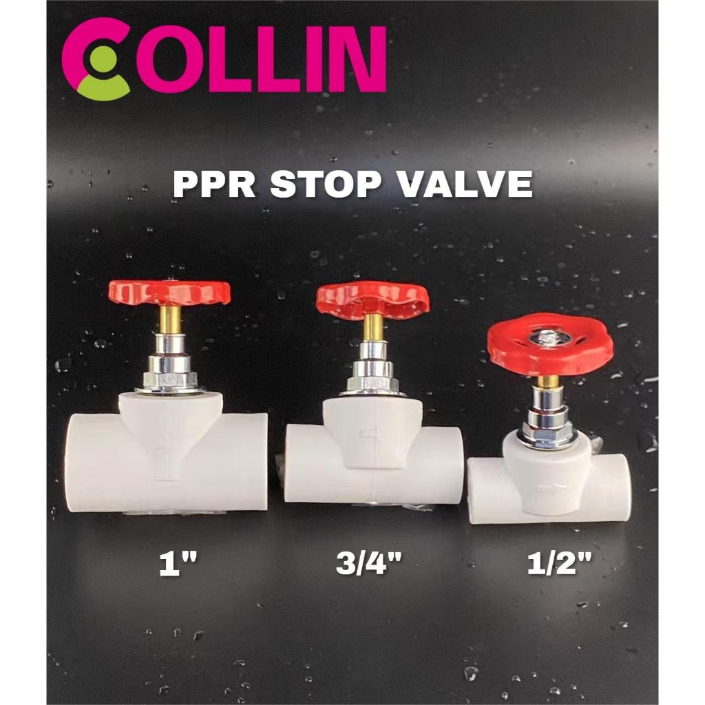 PPR STOP VALVE 1/2 3/4 1" PPR FITTINGS GATE VALVE PIPE FITTINGS ...