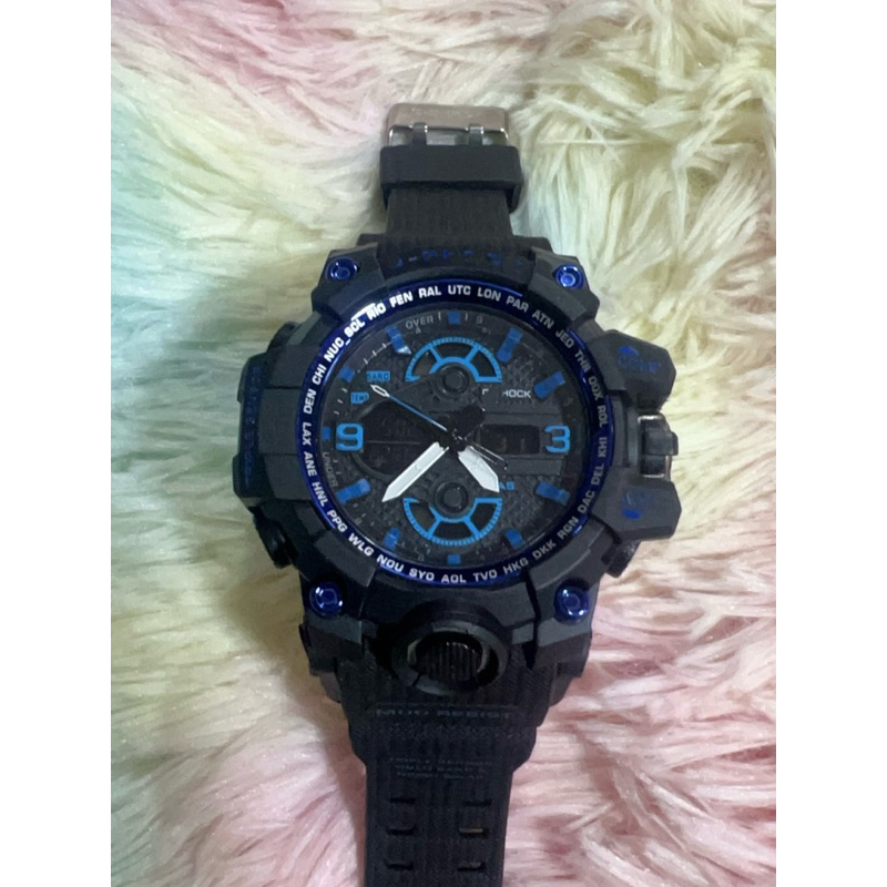 Men’s Dual Time Sports Watch | Shopee Philippines