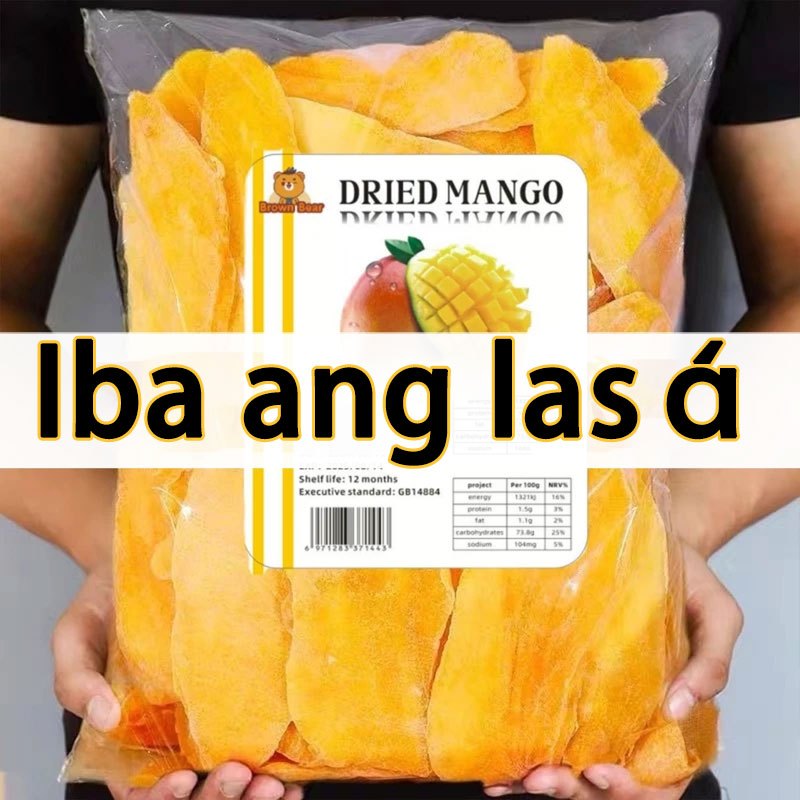 100% pure mango-Delicious dried mango, cebu daily snacks Low Sugar Pack ...
