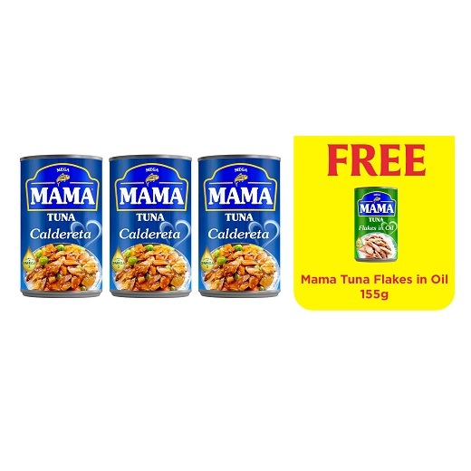 Mega Mama Tuna Caldereta 155g Bundle of 3 | Shopee Philippines