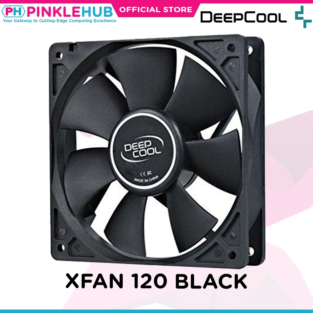 DEEPCOOL XFAN 120 High Quality Black Case Fan | Shopee Philippines