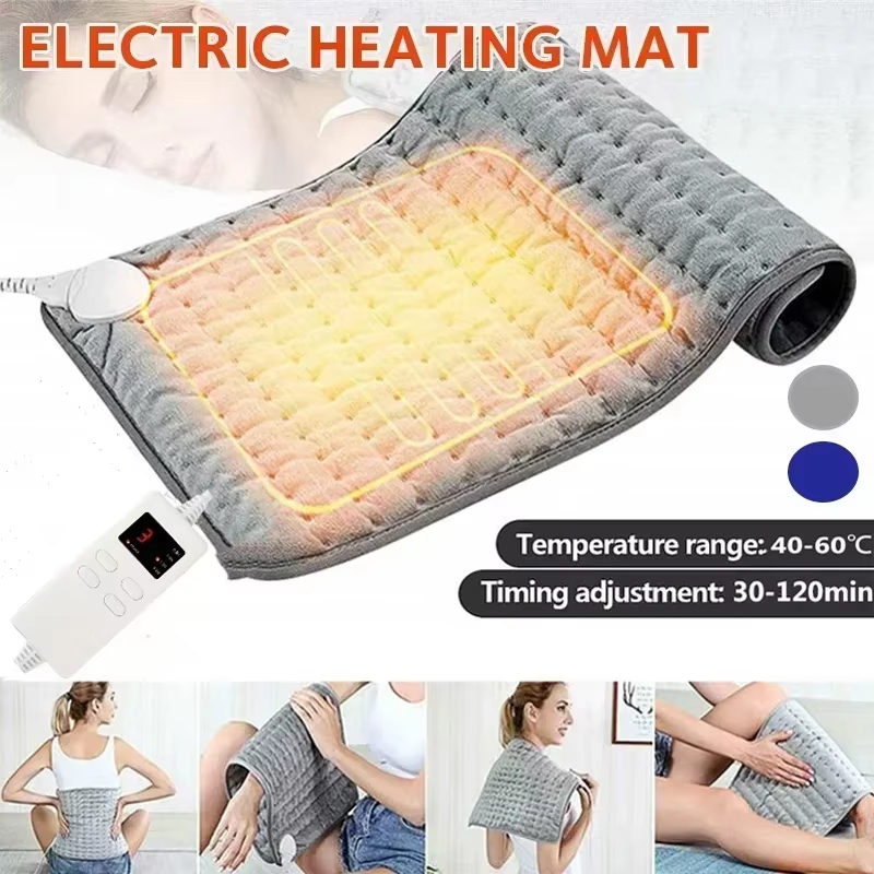 Electric Heating Pad Thermal Blanket Timing Physiotherapy Mat for ...