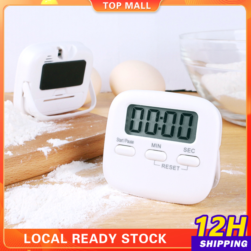 Kitchen Timer Magnetic Stopwatch Timer For Cooking Manual Countdown ...