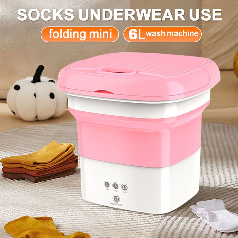 6L folding washing machine portable Mini Foldable Washing Machine type ...