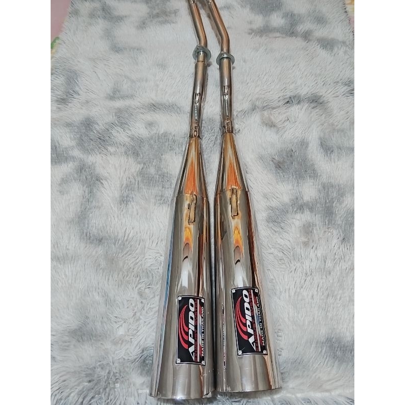 Apido Chicken Pipe stainless steel for Honda Wave 100 Rusi 100/110 ...