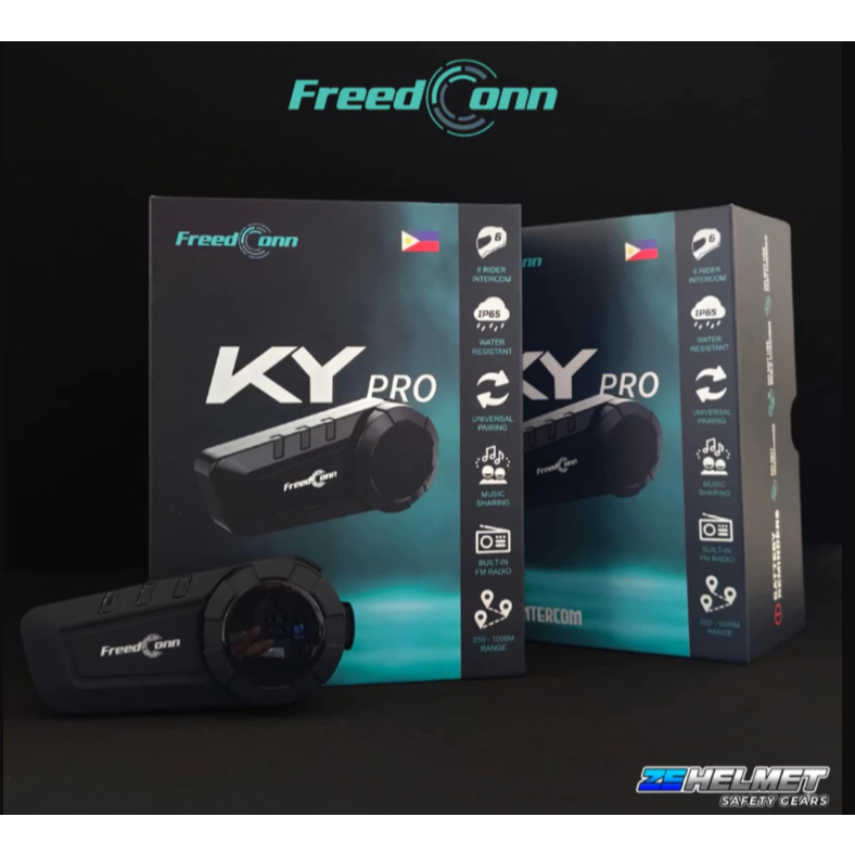 FREEDCONN KY-PRO BLUETOOTH INTERCOM | Shopee Philippines