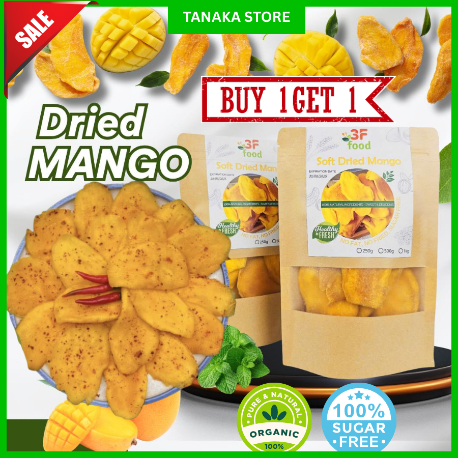 [BUY 100G TAKE 100G] DRIED MANGO WITH SALT AND CHILI of 3F Dried Mango ...