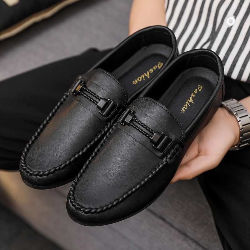 AD-ZiT New Fashion men Loafers Casual Breathable Leather Shoes Formal ...
