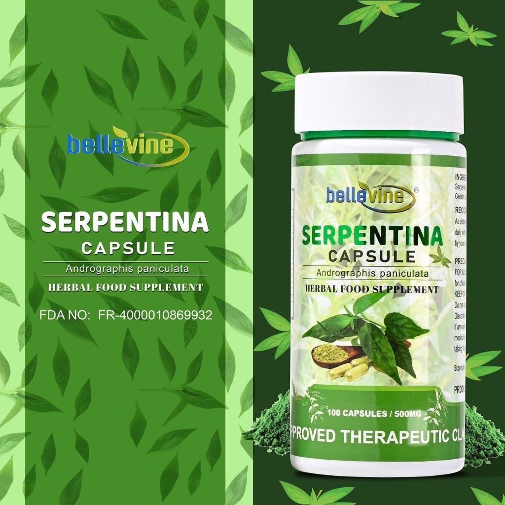 serpentina capsules - Best Prices and Online Promos - May 2026 | Shopee ...