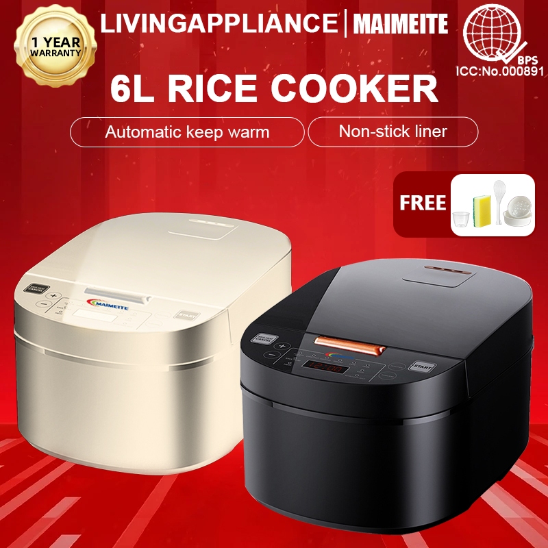 MAIMEITE 6L Rice Cooker Multifunctional Household Kitchen Intelligent ...
