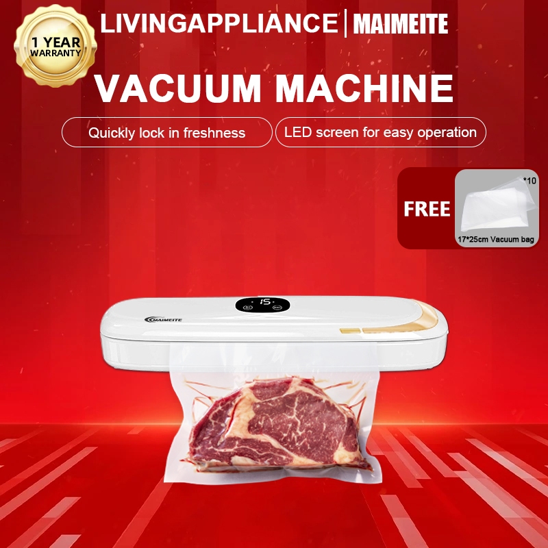 MAIMEITE Vacuum Sealer Household Automatic Machine Sealer Machine Food Vacuum Packaging Machine ...