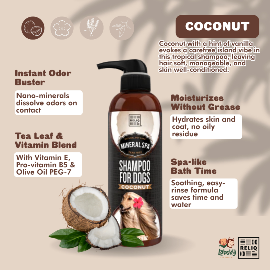 Reliq Mineral Premium Shampoo Conditioner All Natural No Chlorine ...
