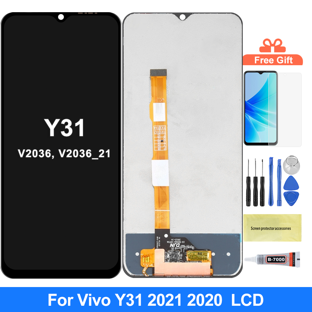 LCD Screen For Vivo Y31 2021 / Y3S 2020/Y31S/Y52S/Y53S/Y51 2020 LCD ...