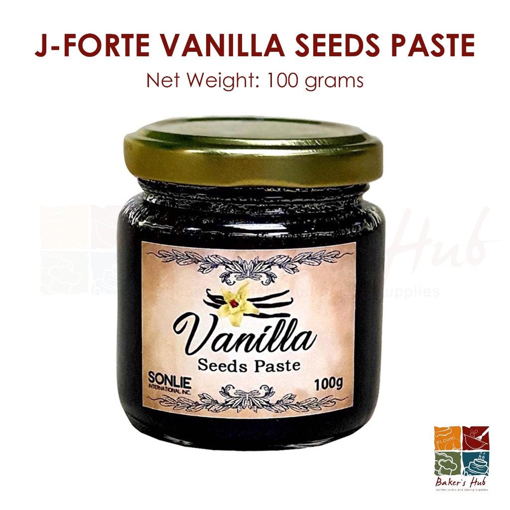 J-Forte Vanilla Seeds Paste 100g | Shopee Philippines