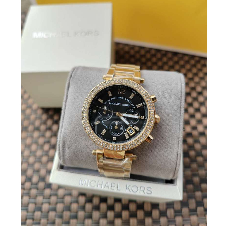 Pawnable watch MK Parker with date&chrono function mk6055 | Shopee ...