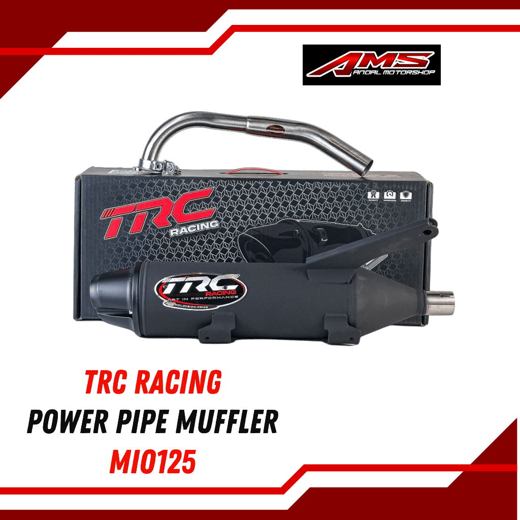TRC RACING POWER PIPE MUFFLER EXHAUST FOR MOTORCYCLE | Shopee Philippines