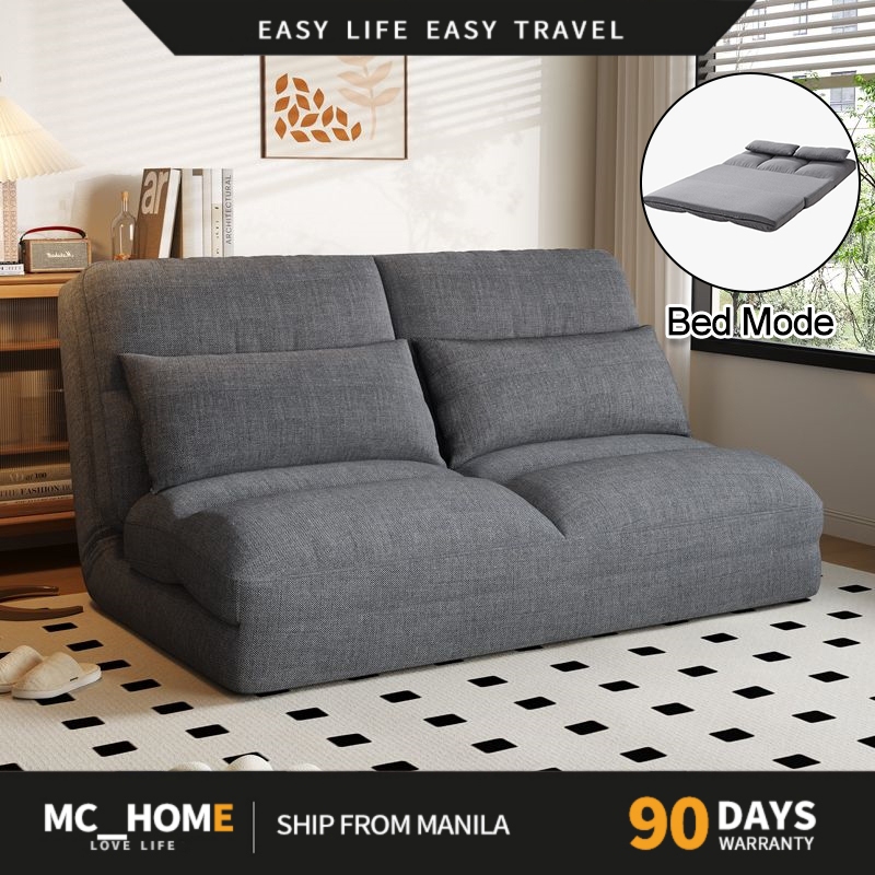 MC&HOME Sofa Bed 150CM Tatami Bedroom 2 People Dual Purpse Foldable ...