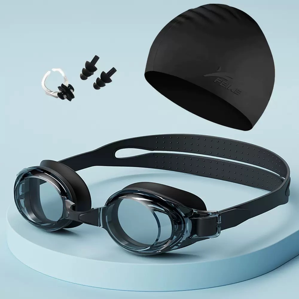 【FactoryHome】Adjustable Swimming Goggles Adults Universal HD Anti-Fog ...