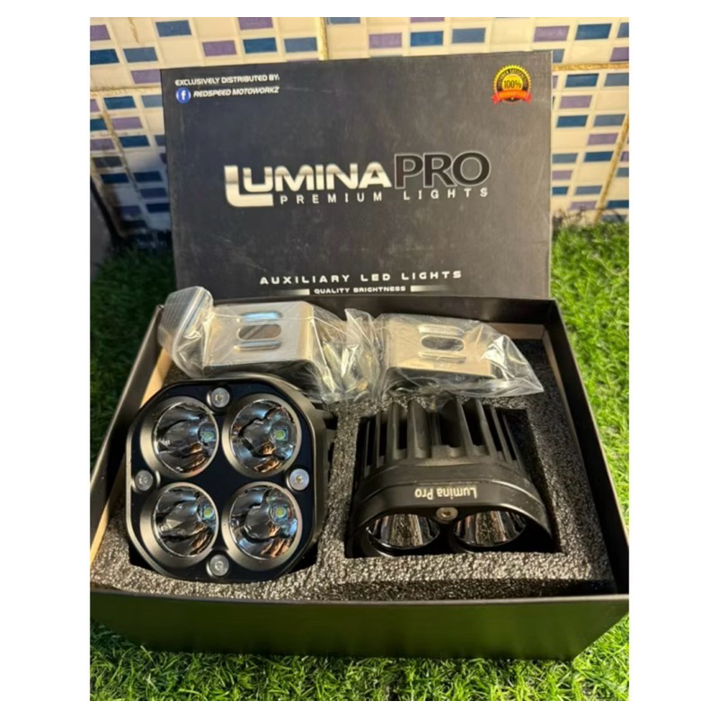 Lumina Pro Auxiliary Led Lights (Lazer Gun White) | Shopee Philippines