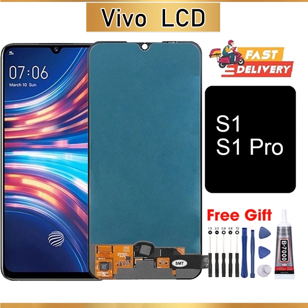 UMI LCD For vivo S1 /S1 Pro LCD Display Touch Screen Digitizer Assembly ...
